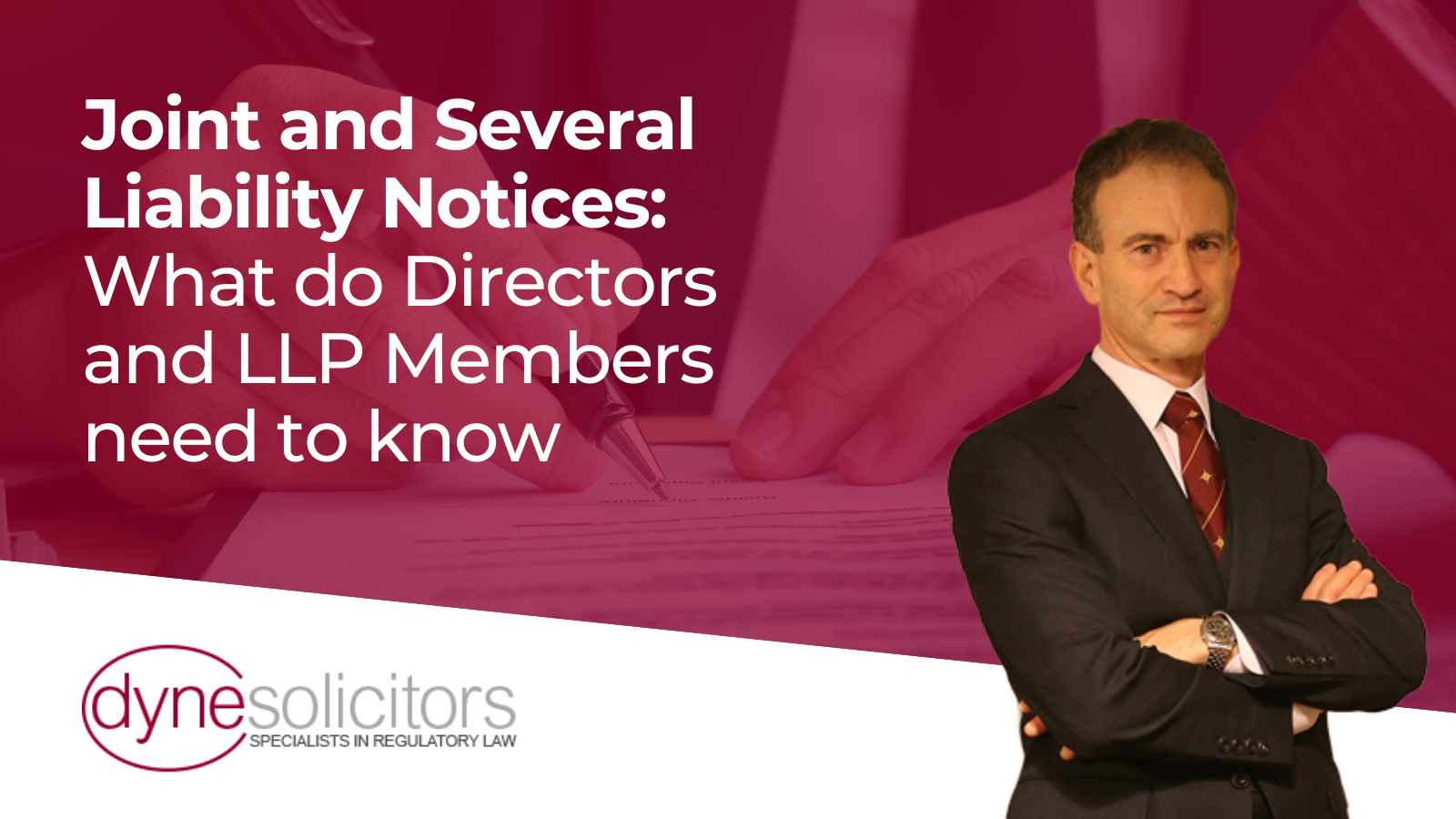 Joint and Several Liability Notices: What do Directors and LLP Members ...